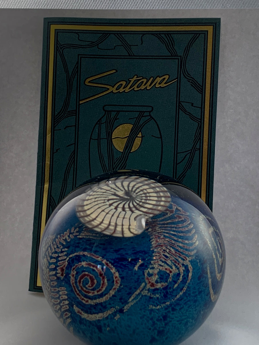 Richard Satava Nautilus Paperweight – Paperweightsales